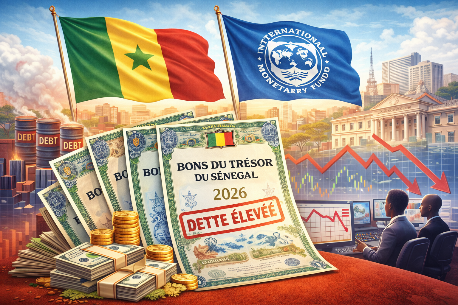 Bons du Trésor Sénégal 2026 : marchés UEMOA, dette publique et enjeu ...